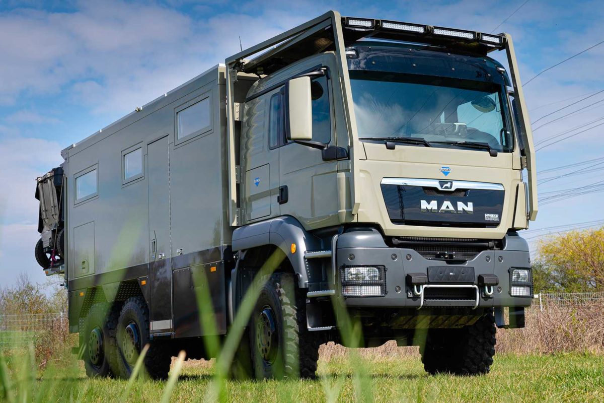 XXL-Offroad-Camper: MAN KAT1-Expeditionsmobil wird verkauft