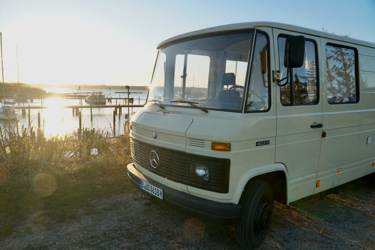 Oskar the explorer: Vanlife im 1986er Mercedes 407D