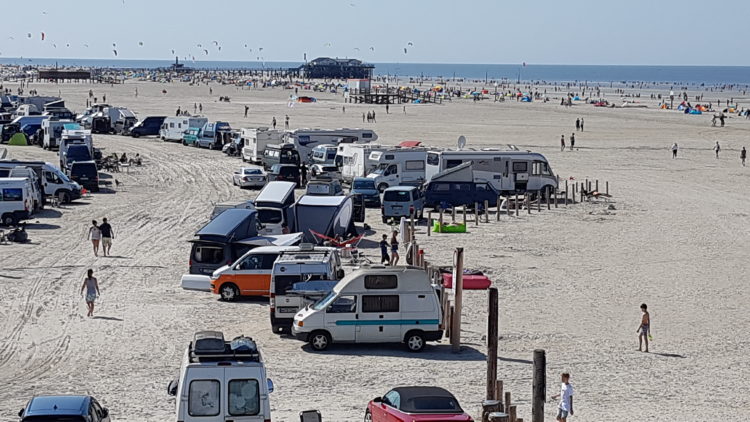 Wohnmobilstellplatz St Peter Ording Am Strand