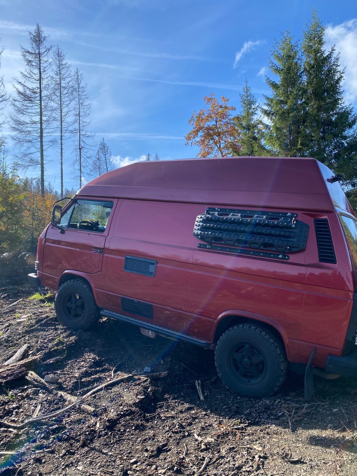 Oldschool Offroad-Camper: CampingBuddy Gerrit und sein VW T3
