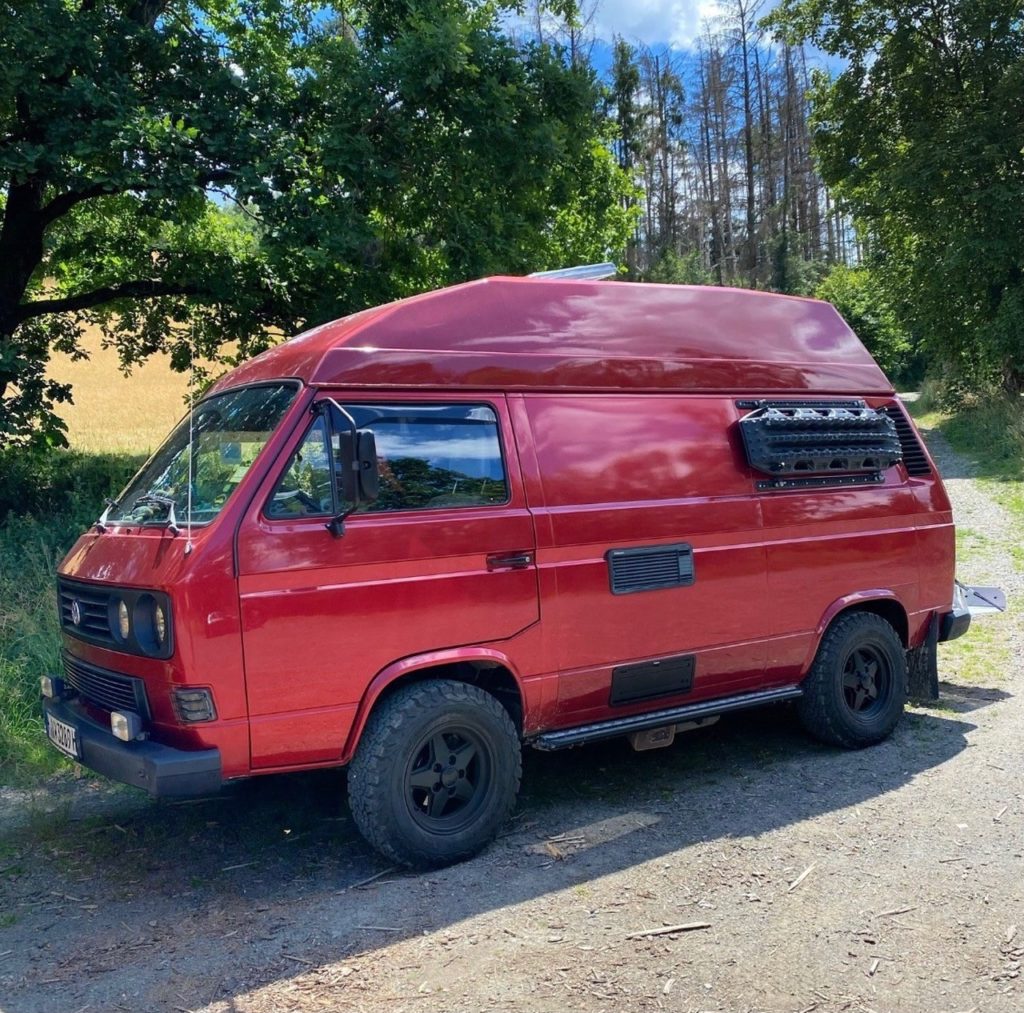 Oldschool Offroad-Camper: CampingBuddy Gerrit und sein VW T3