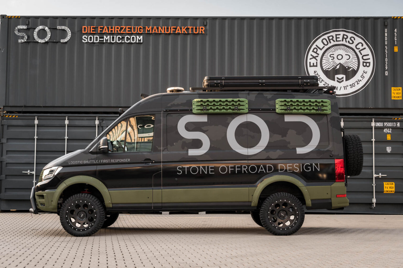 VW Crafter wird zum Offroad-Camper: SOD Proline-Paket