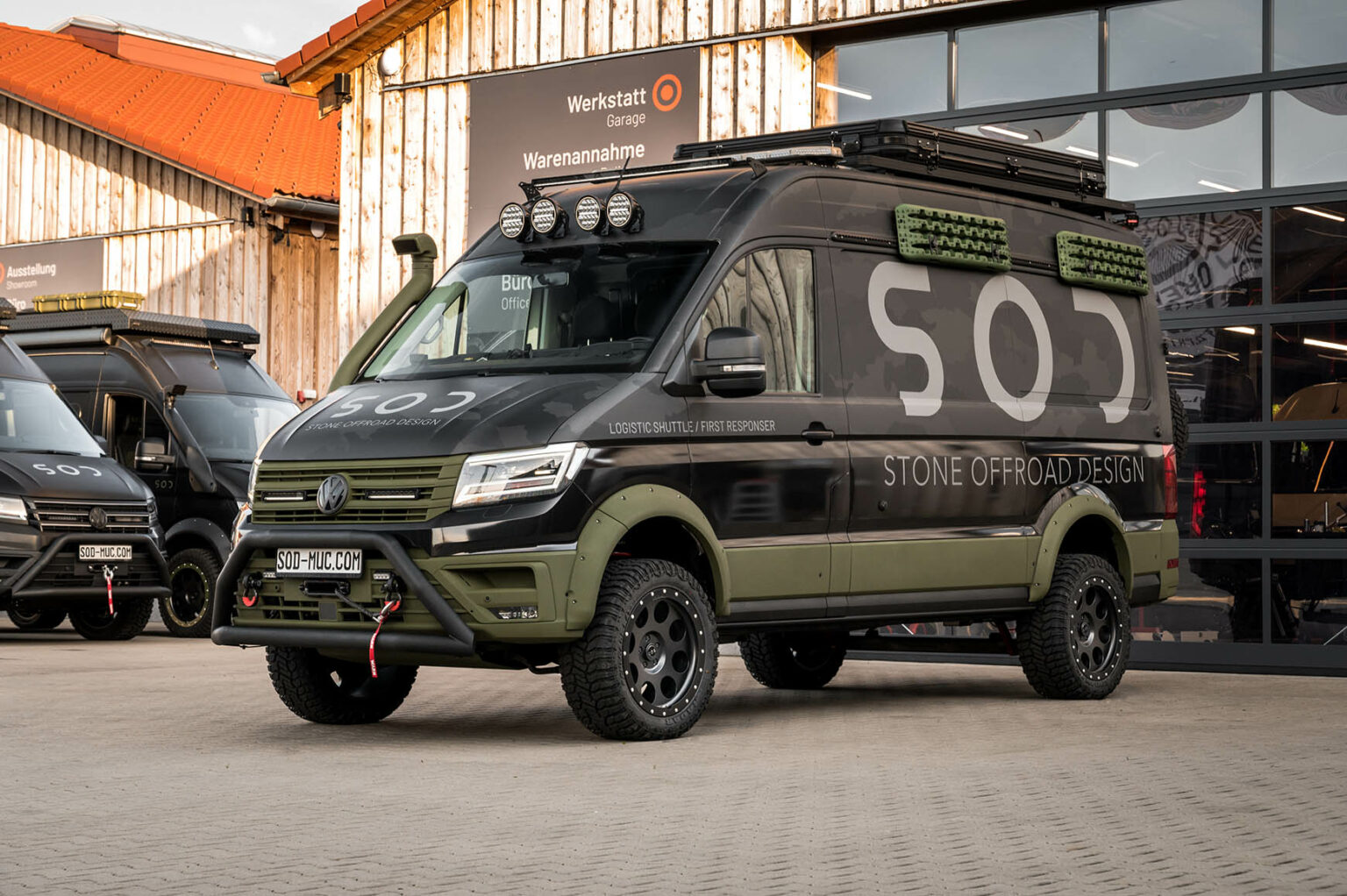 VW Crafter wird zum Offroad-Camper: SOD Proline-Paket