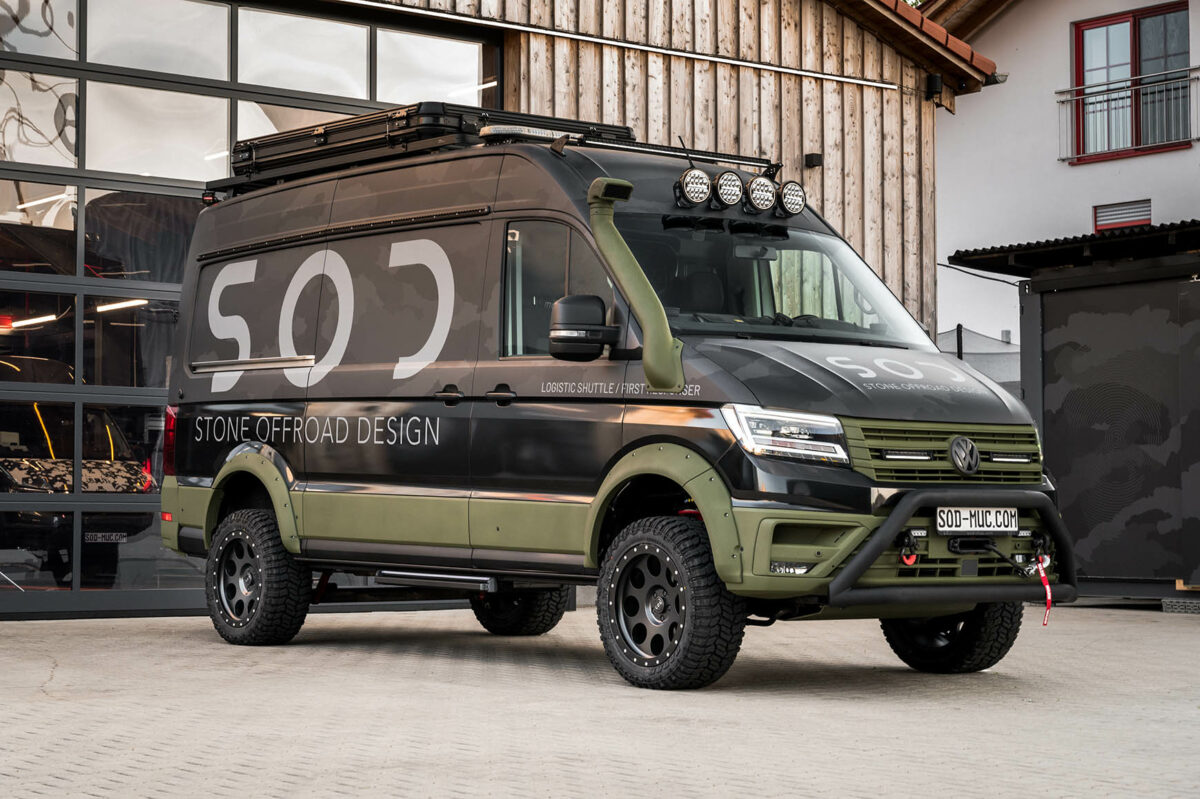 VW Crafter wird zum Offroad-Camper: SOD Proline-Paket