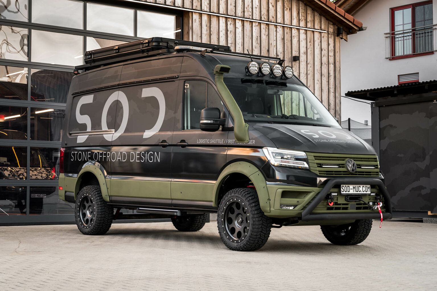 VW Crafter wird zum Offroad-Camper: SOD Proline-Paket