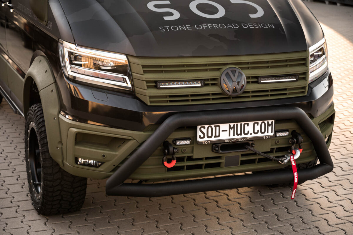 VW Crafter wird zum Offroad-Camper: SOD Proline-Paket