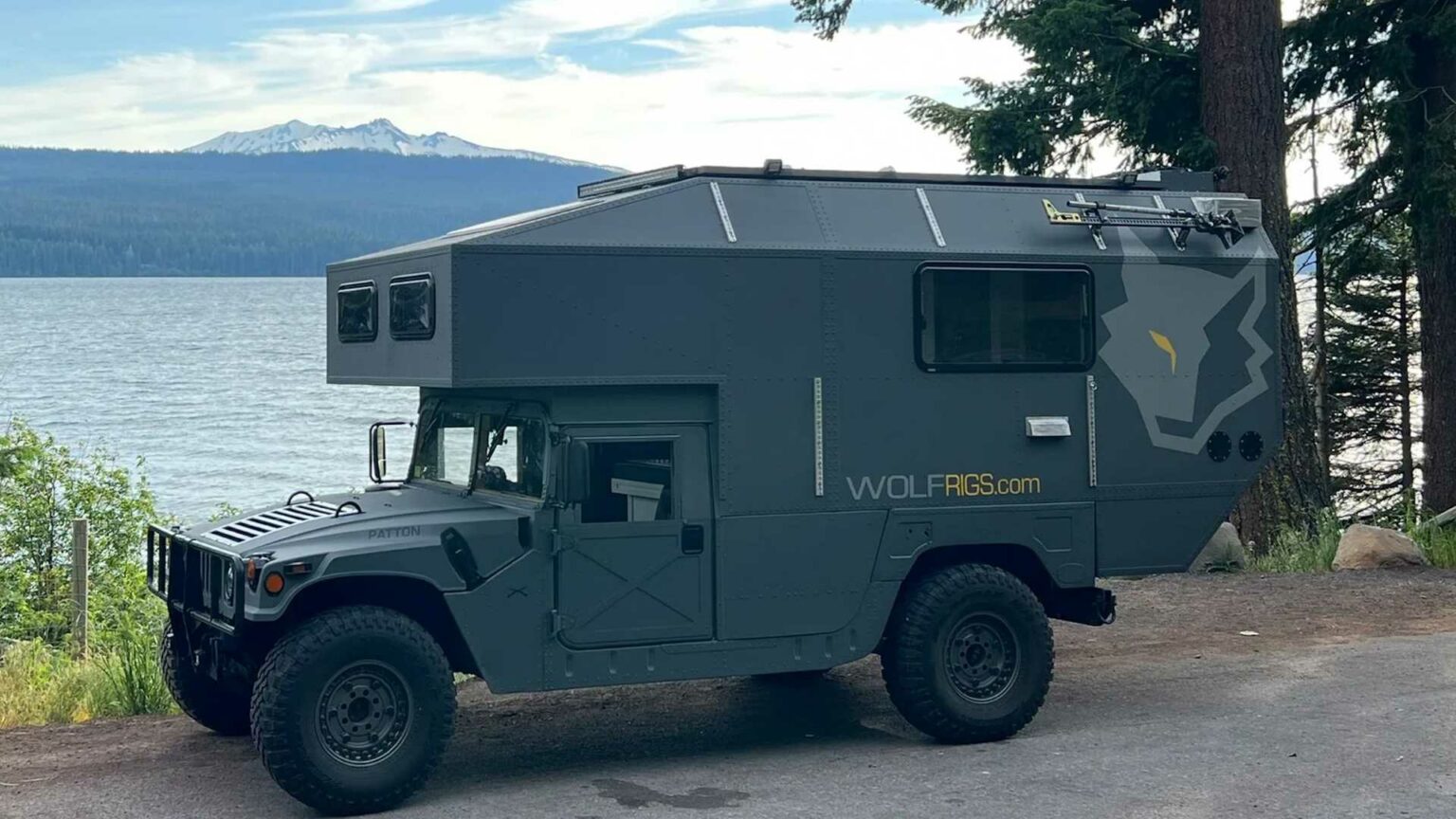 Wolf Rigs Patton: Kerniger Offroad-Camper auf Hummer H1