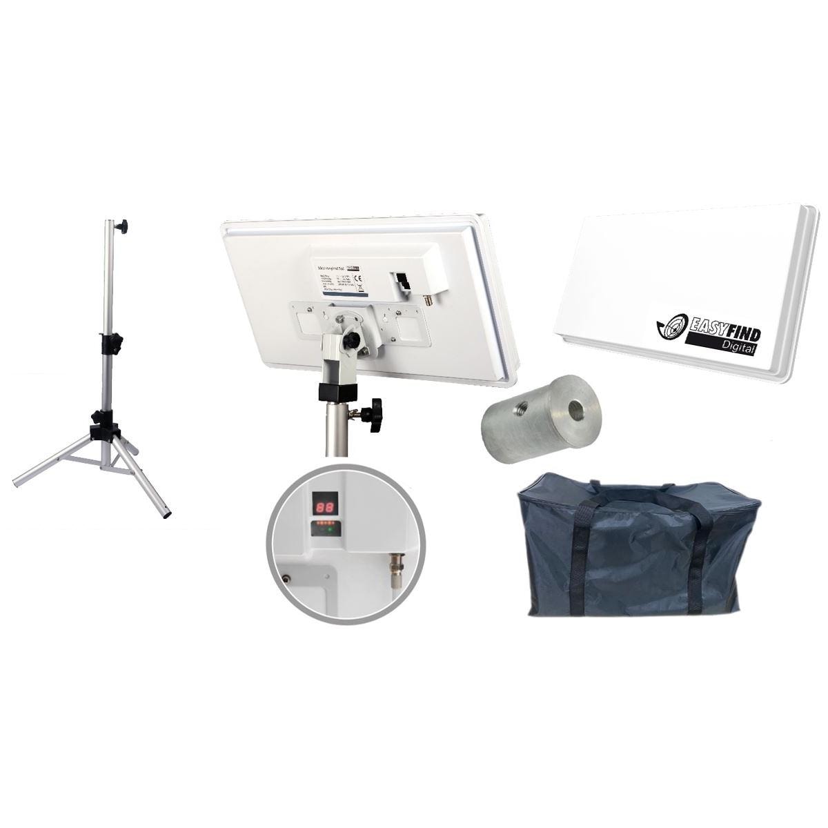 Easyfind Traveller Kit II Tripod Sat-Anlage - CampingBuddies