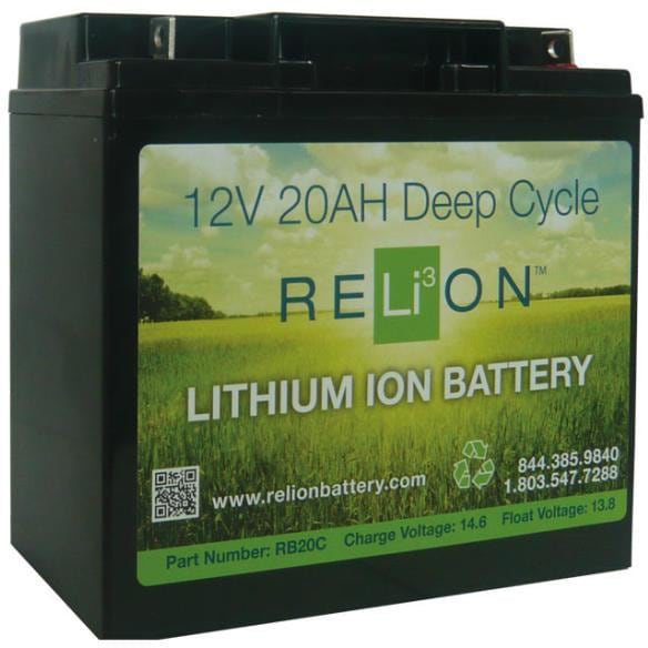 Relion RB20 Lithium-Batterie, 20Ah - CampingBuddies