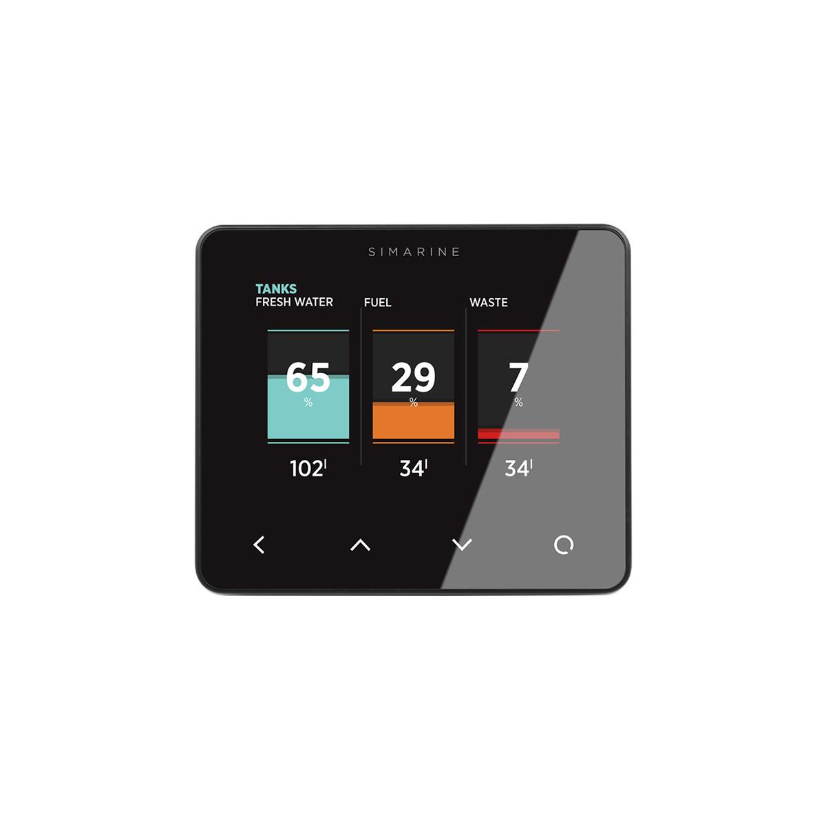 Simarine PICO Batteriewächter ohne Rahmen, schwarz - CampingBuddies