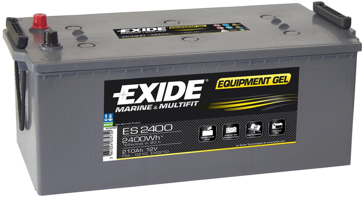 Exide ES2400 Gel-Batterie, 210Ah - CampingBuddies