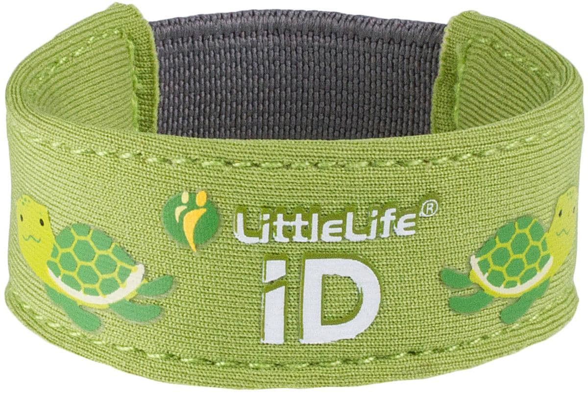 LittleLife Safety iD Armband für Kinder, Schildkröte - CampingBuddies