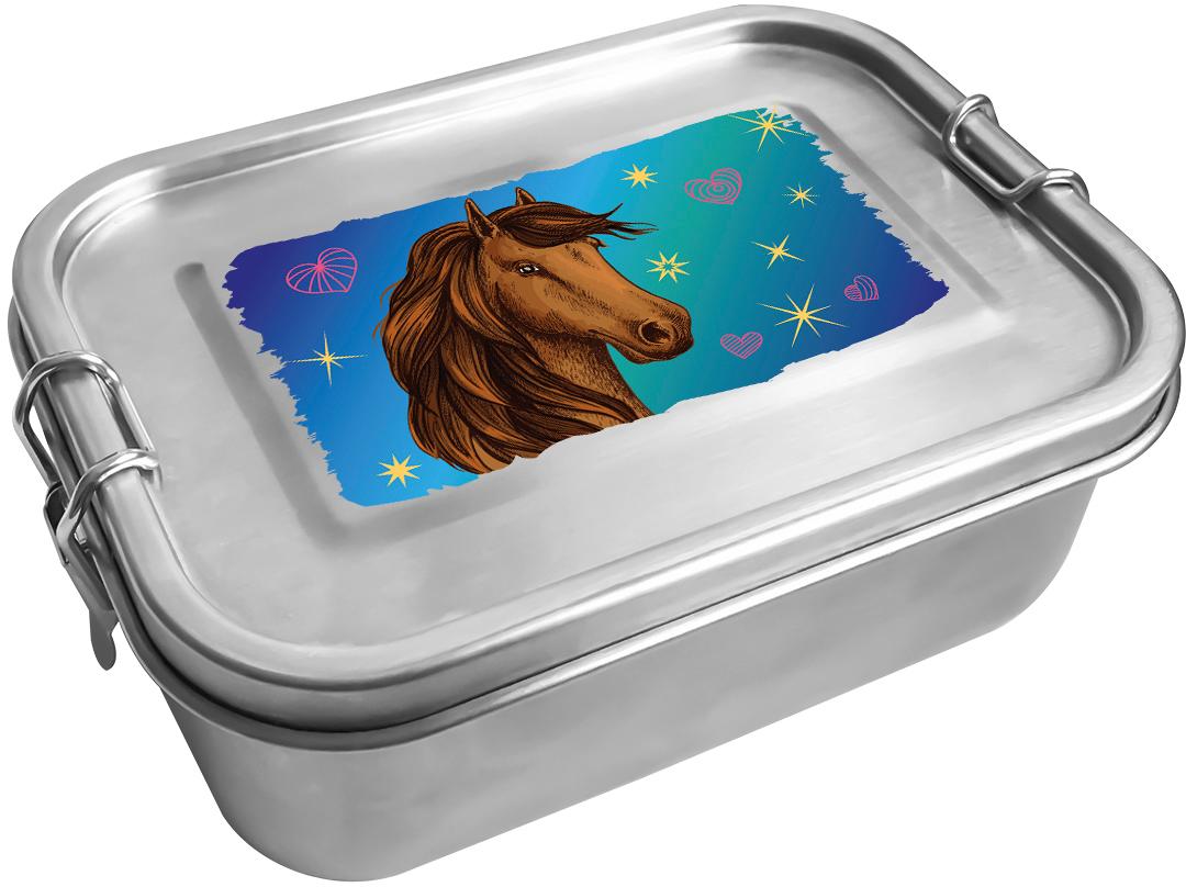 Origin Outdoors Deluxe Lunchbox, 0,8L, Pferd - CampingBuddies