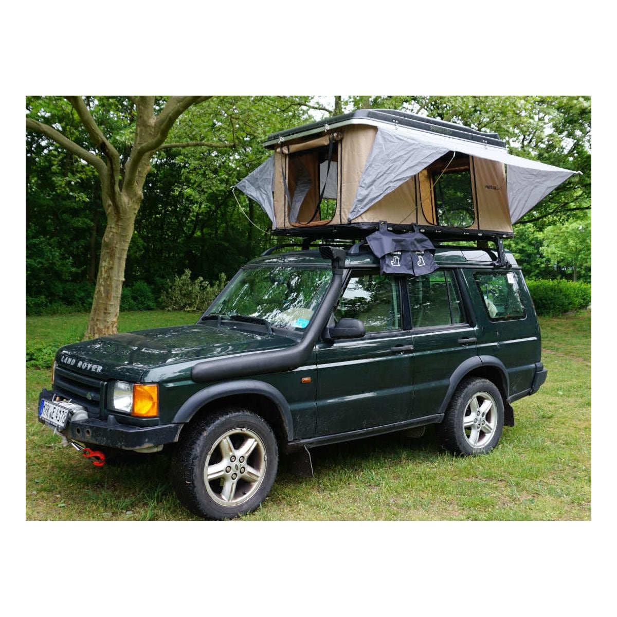 Prime Tech Nevada Hartschalen-Autodachzelt, beige - CampingBuddies