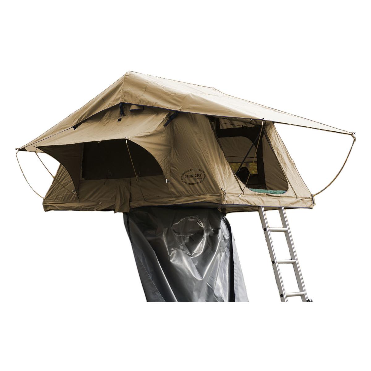 Prime Tech Wasteland Dachzelt, klein, beige - CampingBuddies