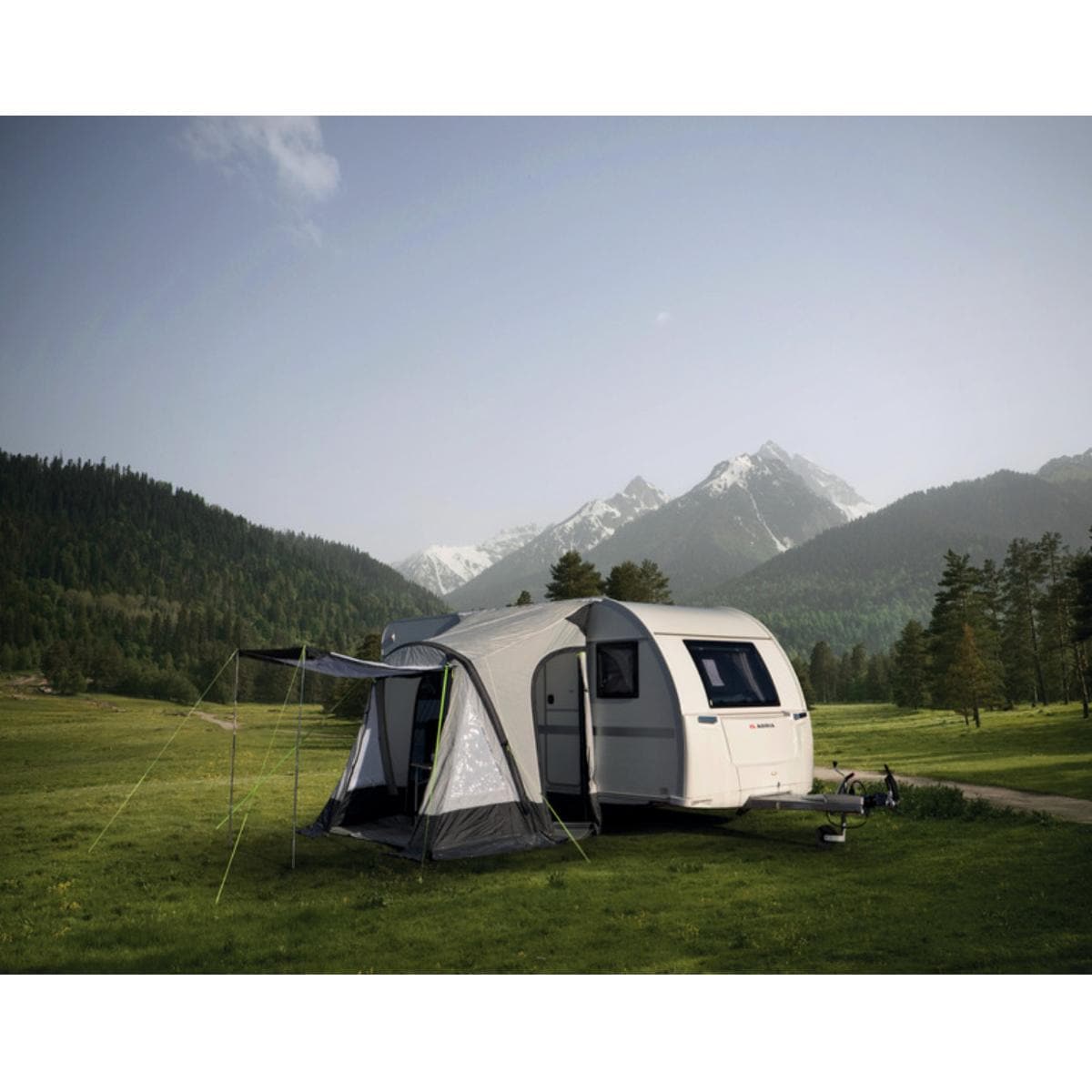 Reimo One Beam Air Wohnwagen-Vorzelt, 260x250cm - CampingBuddies