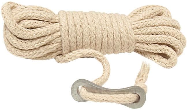 Spannleine mit Schnellspanner, weiß, 3m, 4er-Pack - CampingBuddies