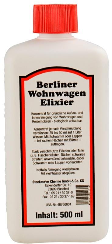 Stockmeier Chemie Berliner Wohnwagen Elixier, 500ml - CampingBuddies