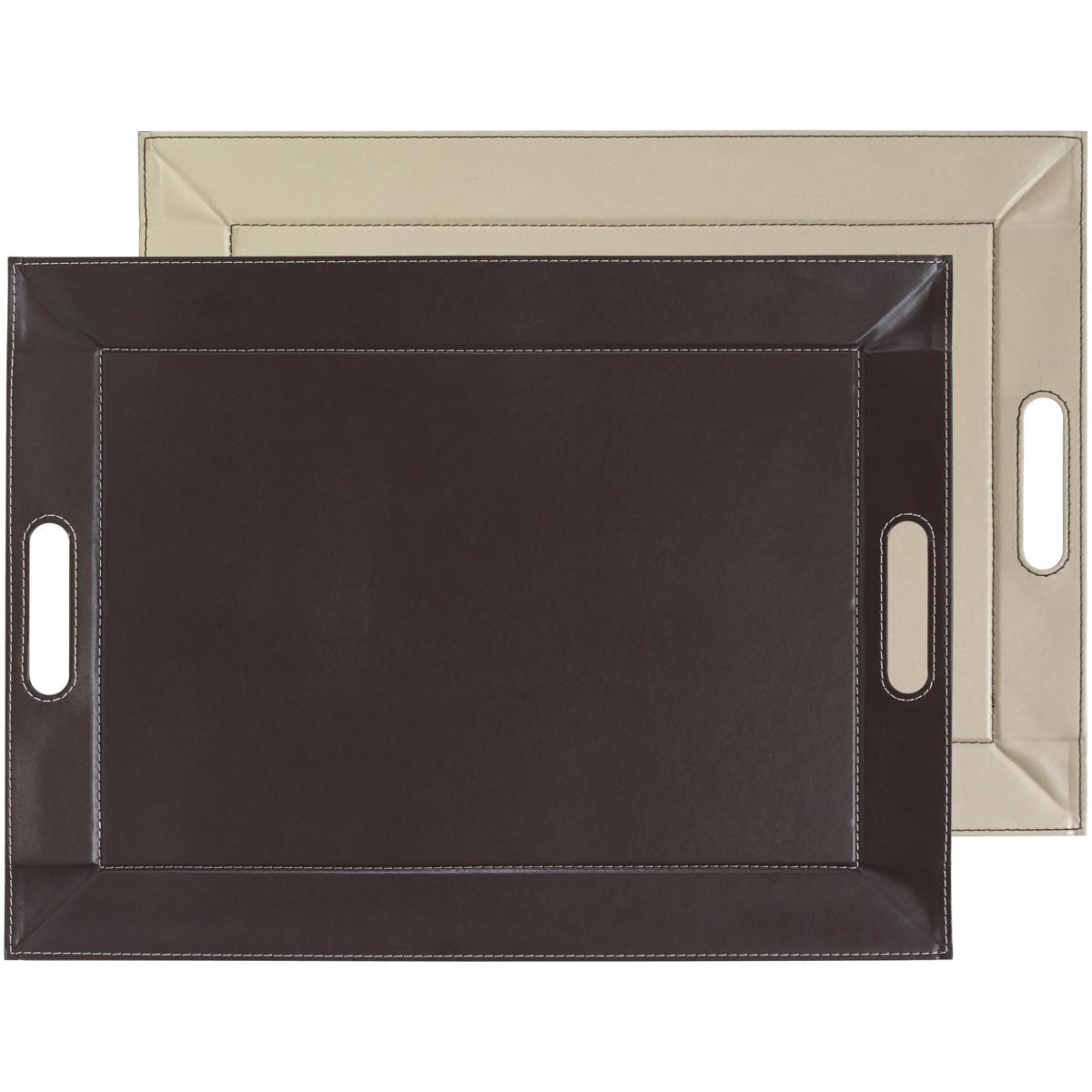 FREEFORM Duo Wendetablett, 55x41cm, schokobraun/creme - CampingBuddies