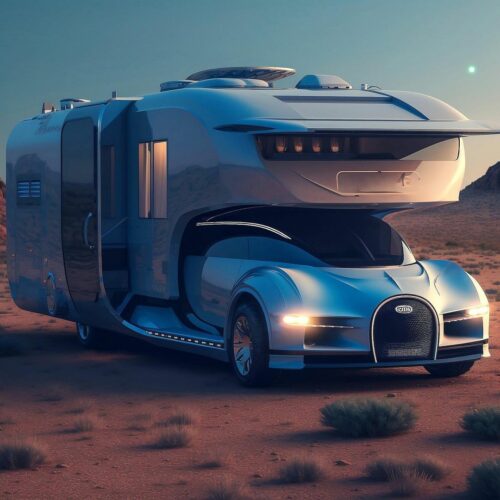 Purer Luxus: Extravagante Bugatti-Camper