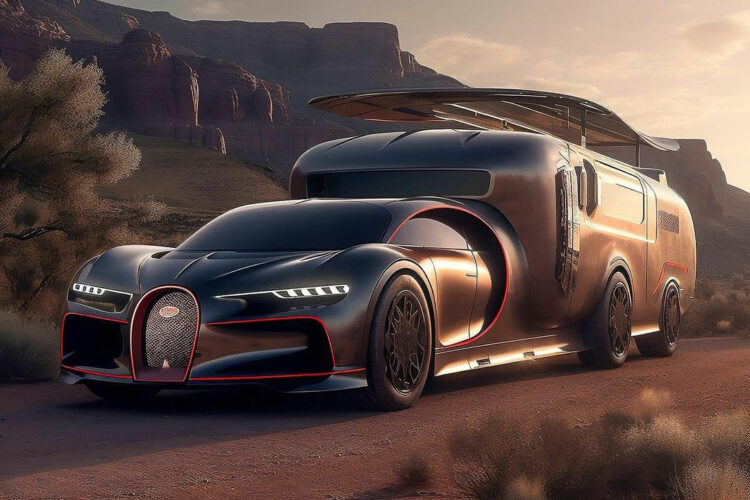 Purer Luxus: Extravagante Bugatti-Camper