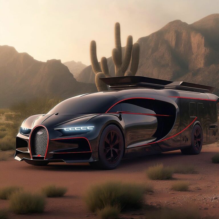 Purer Luxus: Extravagante Bugatti-Camper