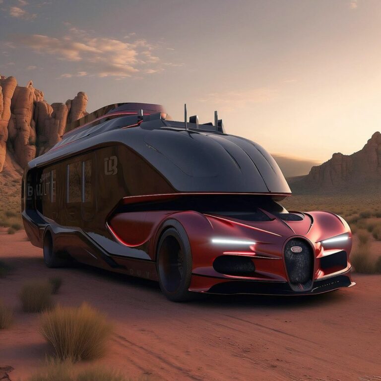 Purer Luxus: Extravagante Bugatti-Camper