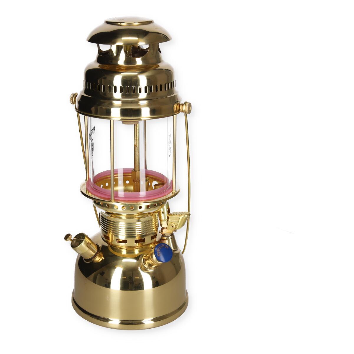 Petromax HK500 Petroleumleuchte, Messing poliert