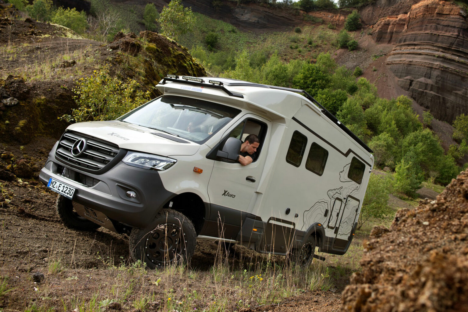 Kompakter Allrad-Camper auf Mercedes-Basis: Momo der Sani-Wolf